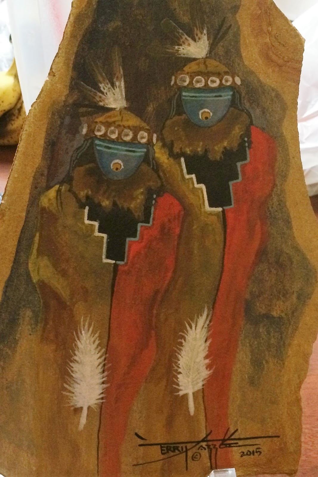 Michelle Martine Merrill's Picture of the Day: Terry Yazzie Begay Artwork