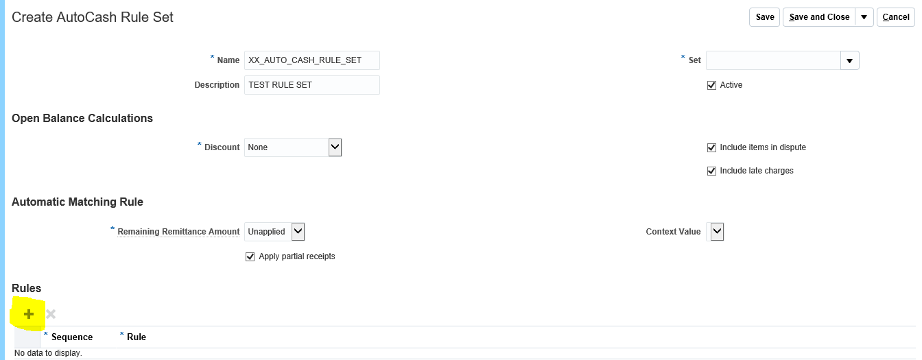 Oracle Application's Blog: What is Auto Cash Rule Set in Oracle fusion