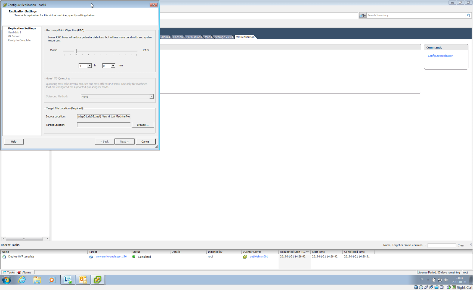 Part 1 Disaster Recovery With Srm And Vsphere Replication