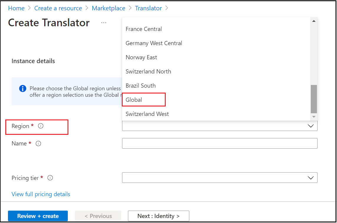 Microsoft Translator Service - Issue while fetching the Access Token ...