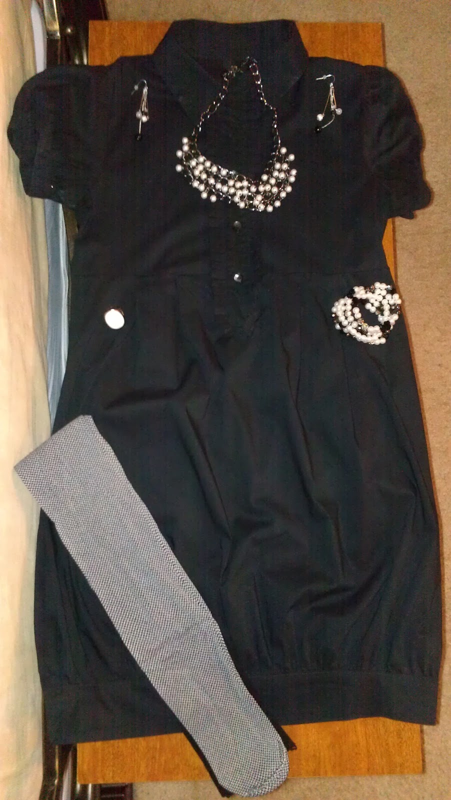 Closet Fashion Fascination: Little Black School Girl Dress