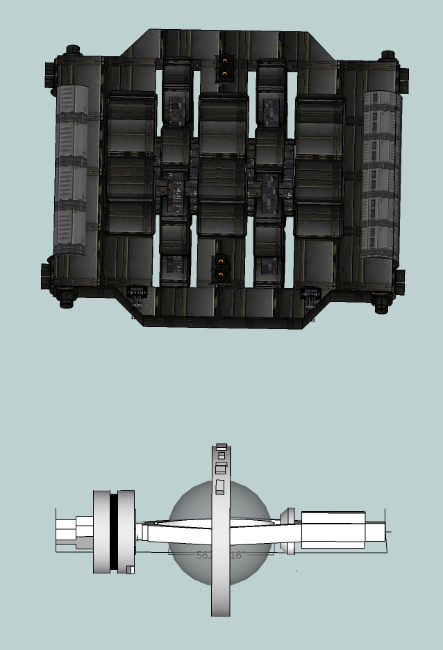 Art of Darian: Ender's Game Movie Battle School Exterior Up Close!