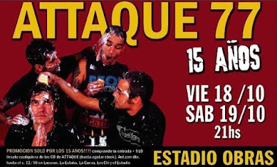 DISCO FAX / r a d i o _: Los 15 años de Attaque 77 (2002)