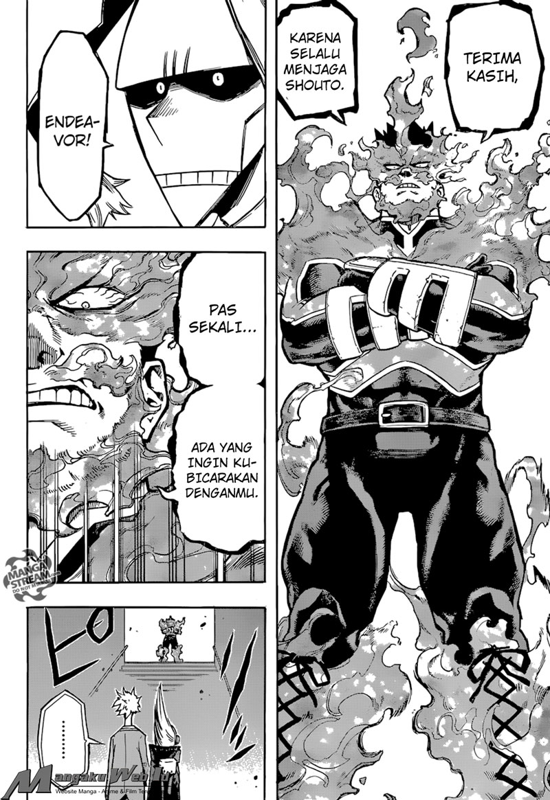 mangauploadku: Boku-No-Hero-Academia-163-edit : Bara Api Kecil