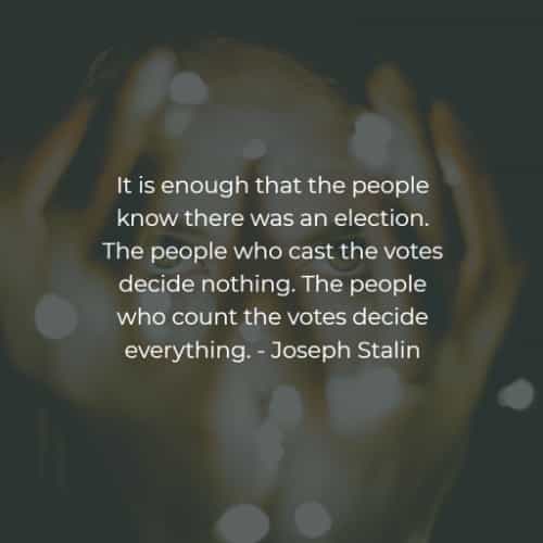 40 Famous quotes and sayings by Joseph Stalin