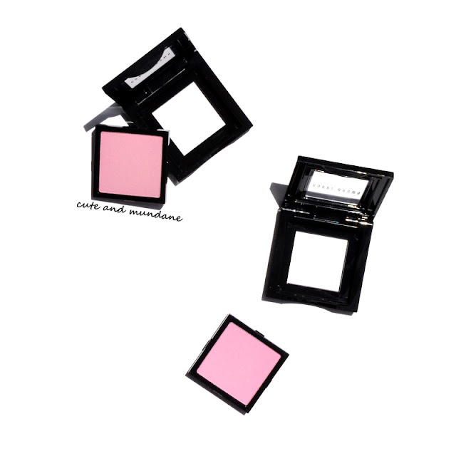 Cute and Mundane: Bobbi Brown blush in Nude Pink (29) and Pastel Pink ...