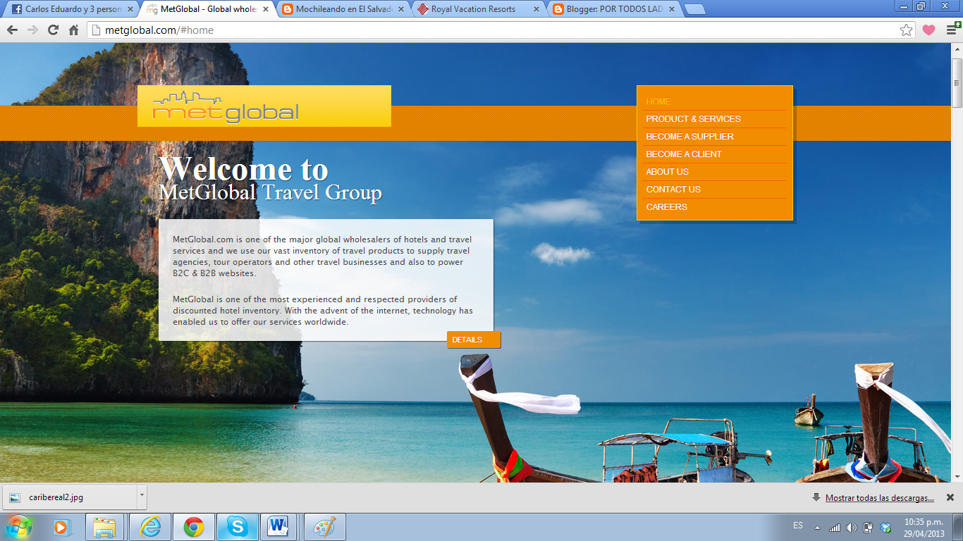 POR TODOS LADOS: Sitios web de agencias de viajes