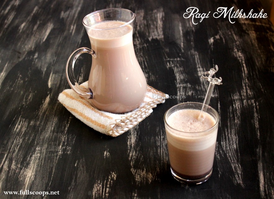 Ragi Milkshake | Healthy Milkshakes ~ Full Scoops - A food blog with ...