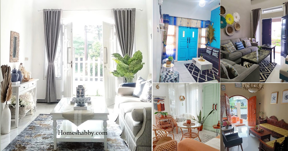6 Ide Desain Ruang Tamu Pintu 2 Lebih Elegan dan Sejuk ~ Homeshabby.com ...