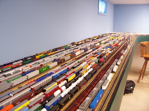 CP Rail Manitoba & Minnesota Subdivision: Biggest Model Railroad Yard?