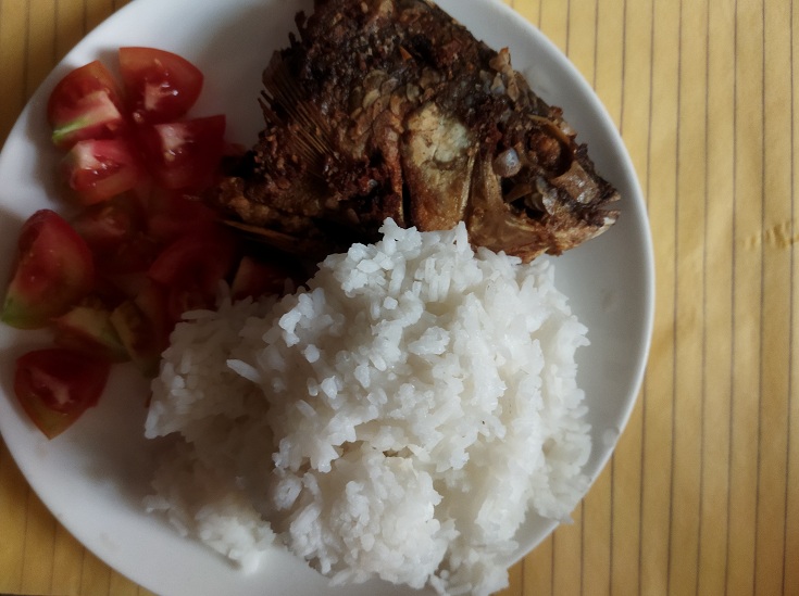 Matang Apoy: Pritong isda