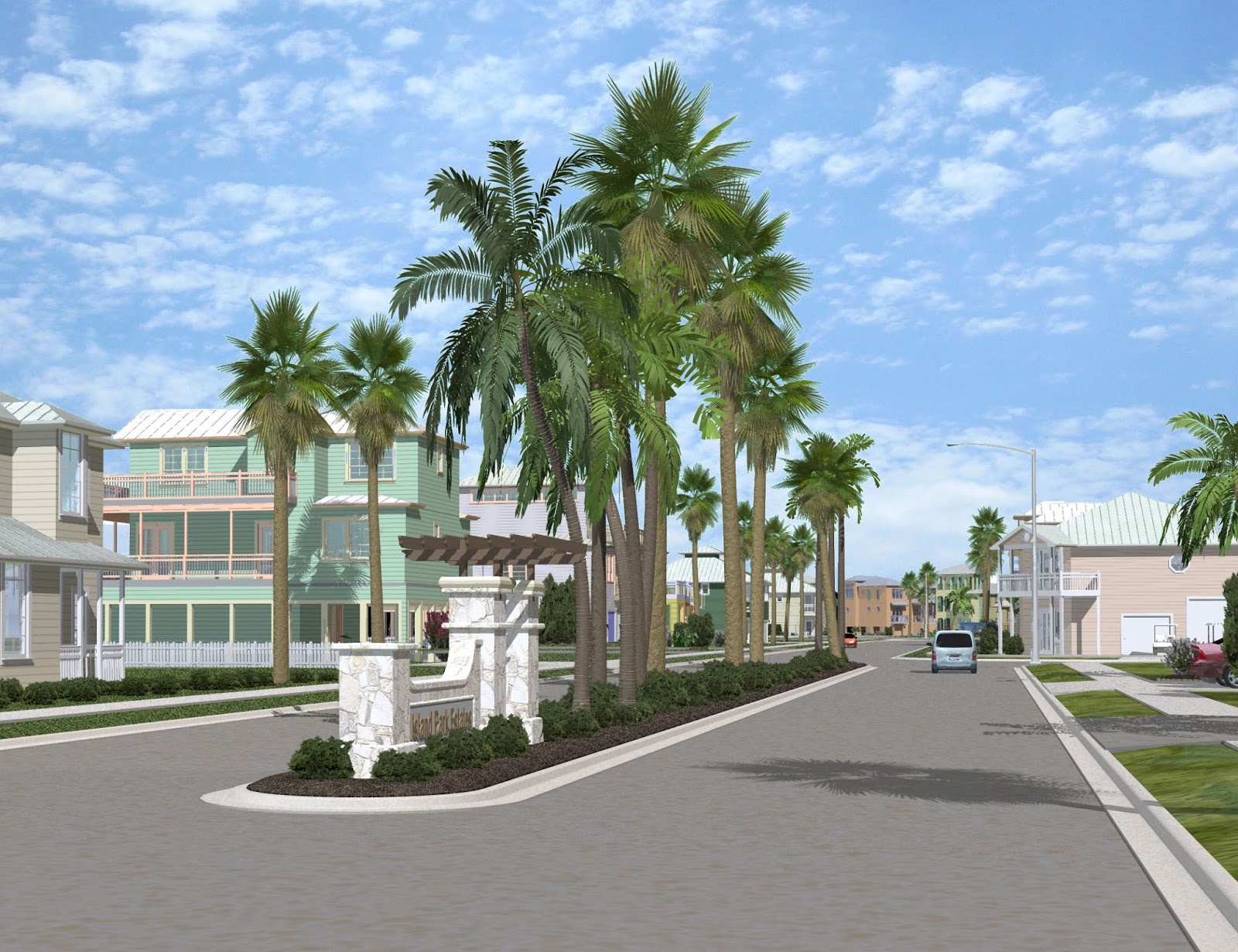 Light Studio Renderings: Entrances and Gate Renderings