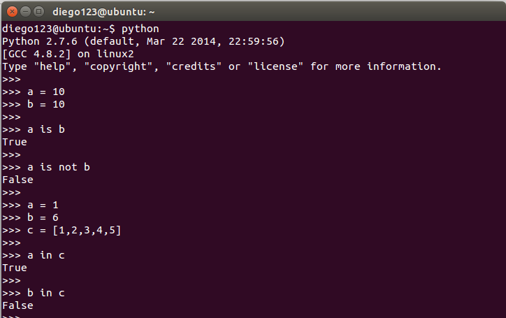 Operadores basicos en python - Mi diario Python