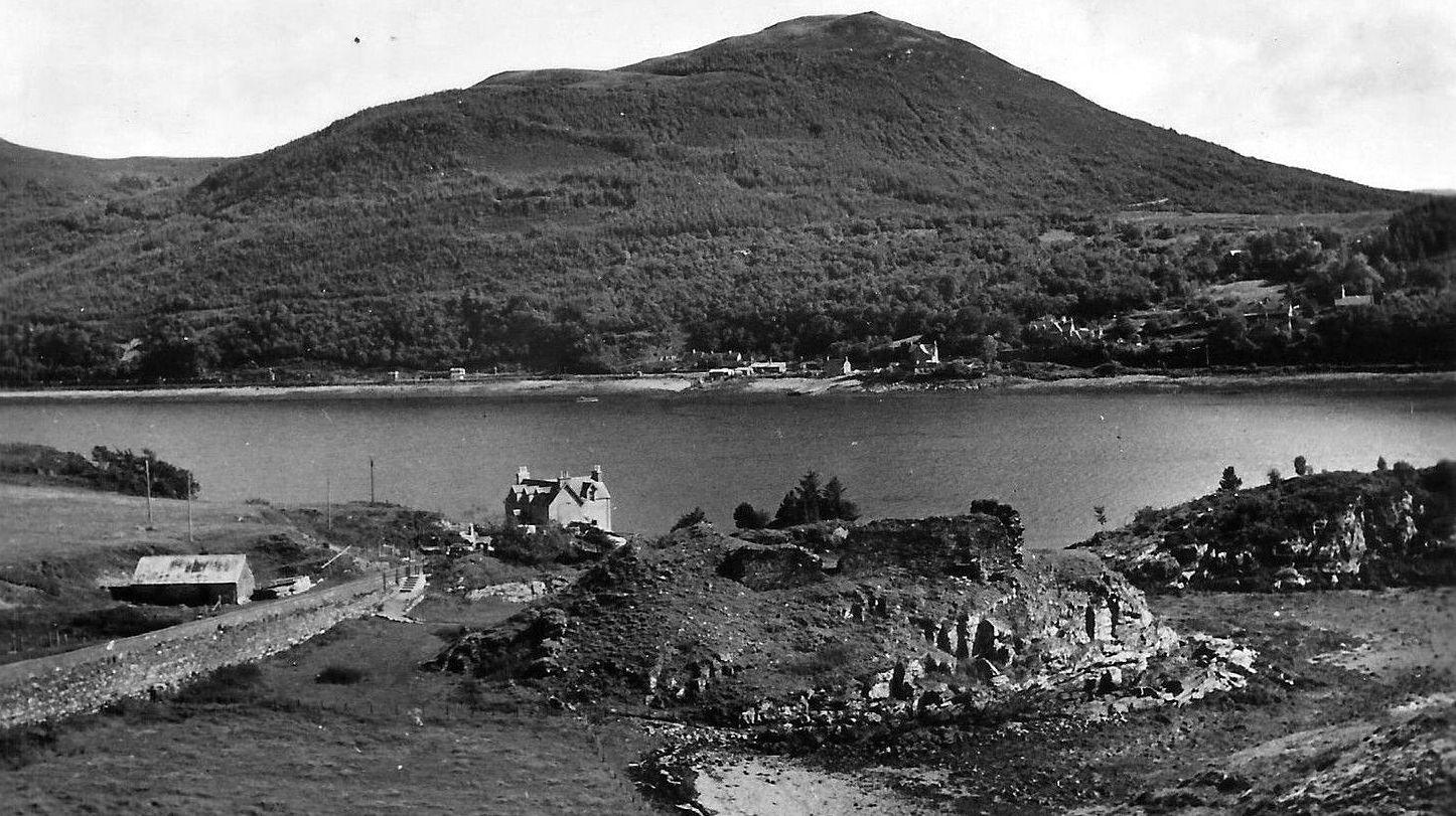 Tour Scotland: Old Photographs Stromeferry Scotland