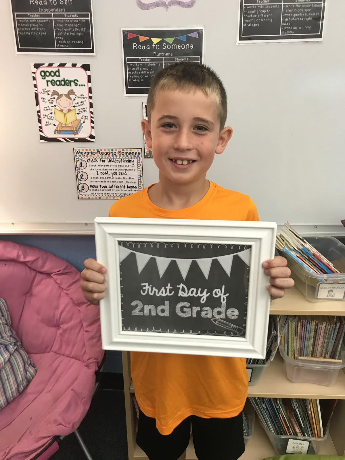 Ms. Anderson's Class: 1st Day of 2nd Grade {2019-2020}