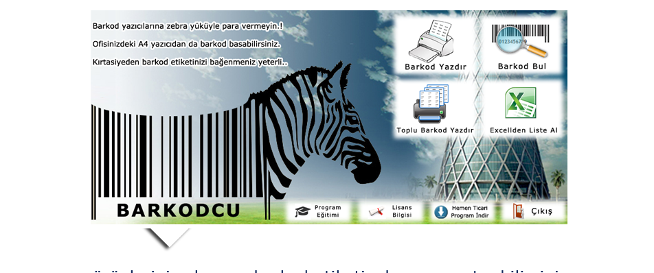 YAYLASOFT BARKOD ETİKET OLUŞTURMA PROGRAMI