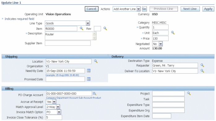 Oracle Applications: Oracle Purchasing R12 New Features