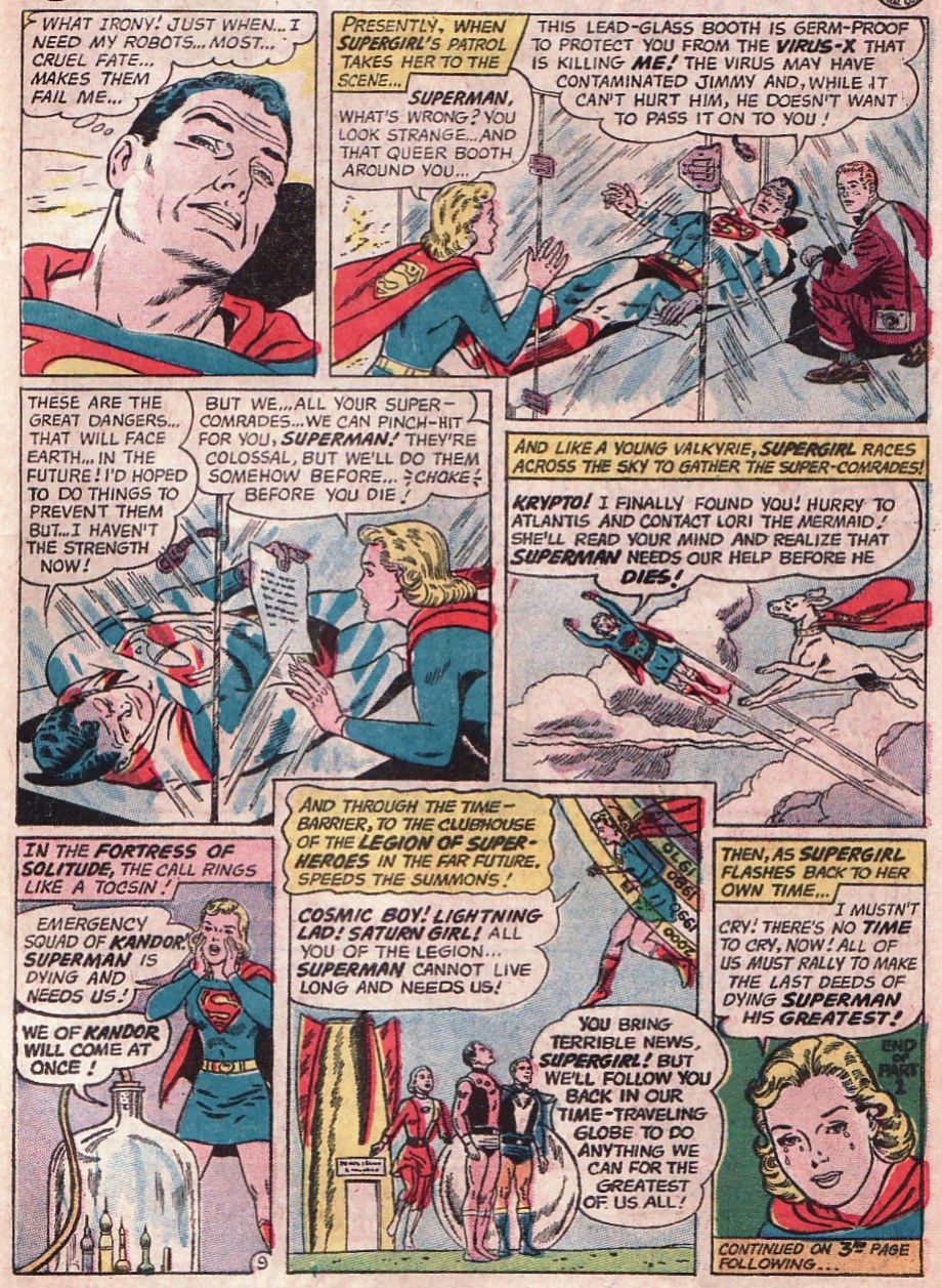 Supergirl Comic Box Commentary: Review: Superman #156