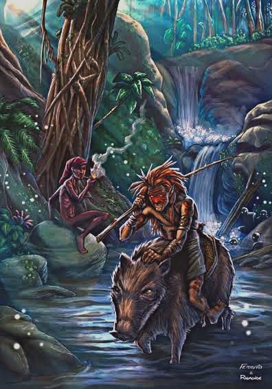 El Chullachaqui y el Curupira