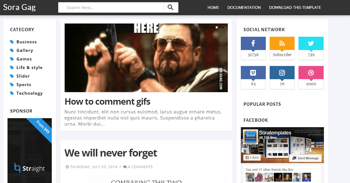 How To Setup Sora Gag Blogger Template - Sora Blogging Tips