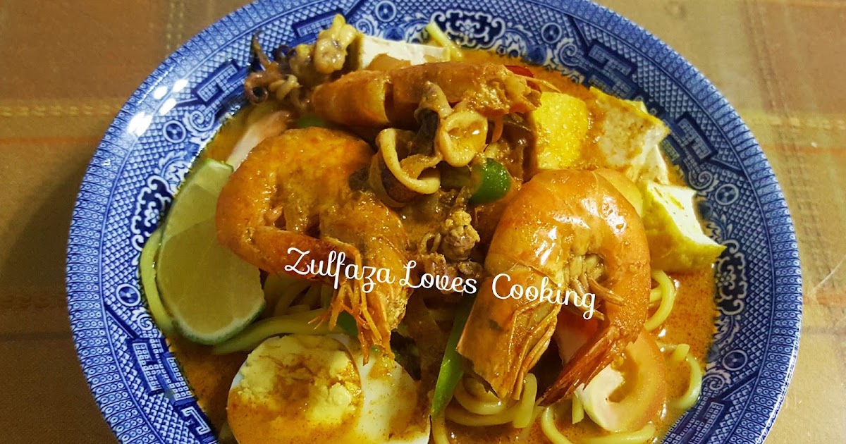 ZULFAZA LOVES COOKING: Mee kari makcu sedap banget