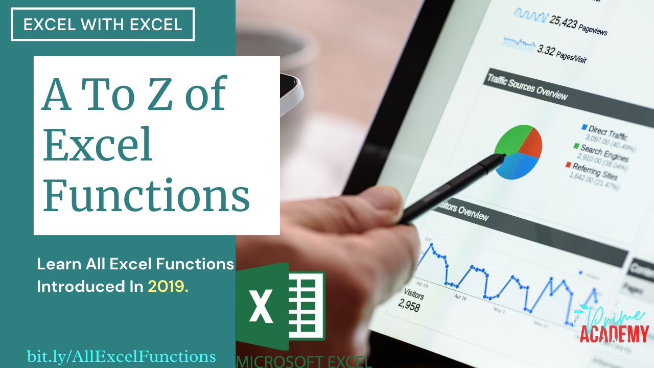 A To Z of Excel Functions | New Functions Introduced In Microsoft 365