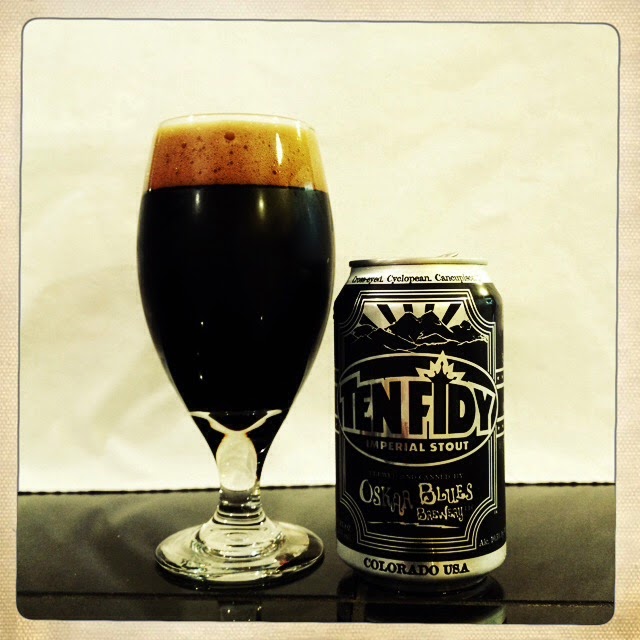 NorCal Beer Blog: Oskar Blues Brewery Ten Fidy Imperial Stout