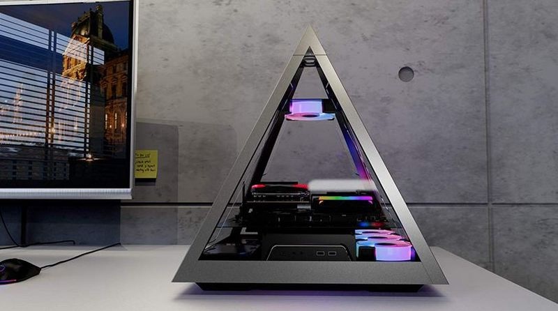 Tecnoneo: AZZA Pyramid 804 es una caja de ordenador con diseño elegante