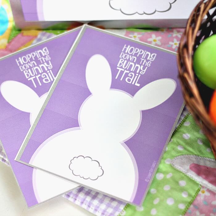 Hopping Down the Bunny Trail: Free Easter Printables in Two Sizes ...