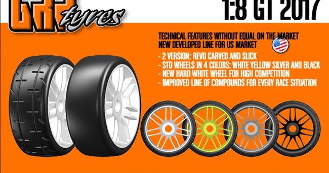 POWERS「GRP製1/8GTオンロードタイヤ 2017ver」登場|ラジコンもんちぃ - ラジコンニュースサイト