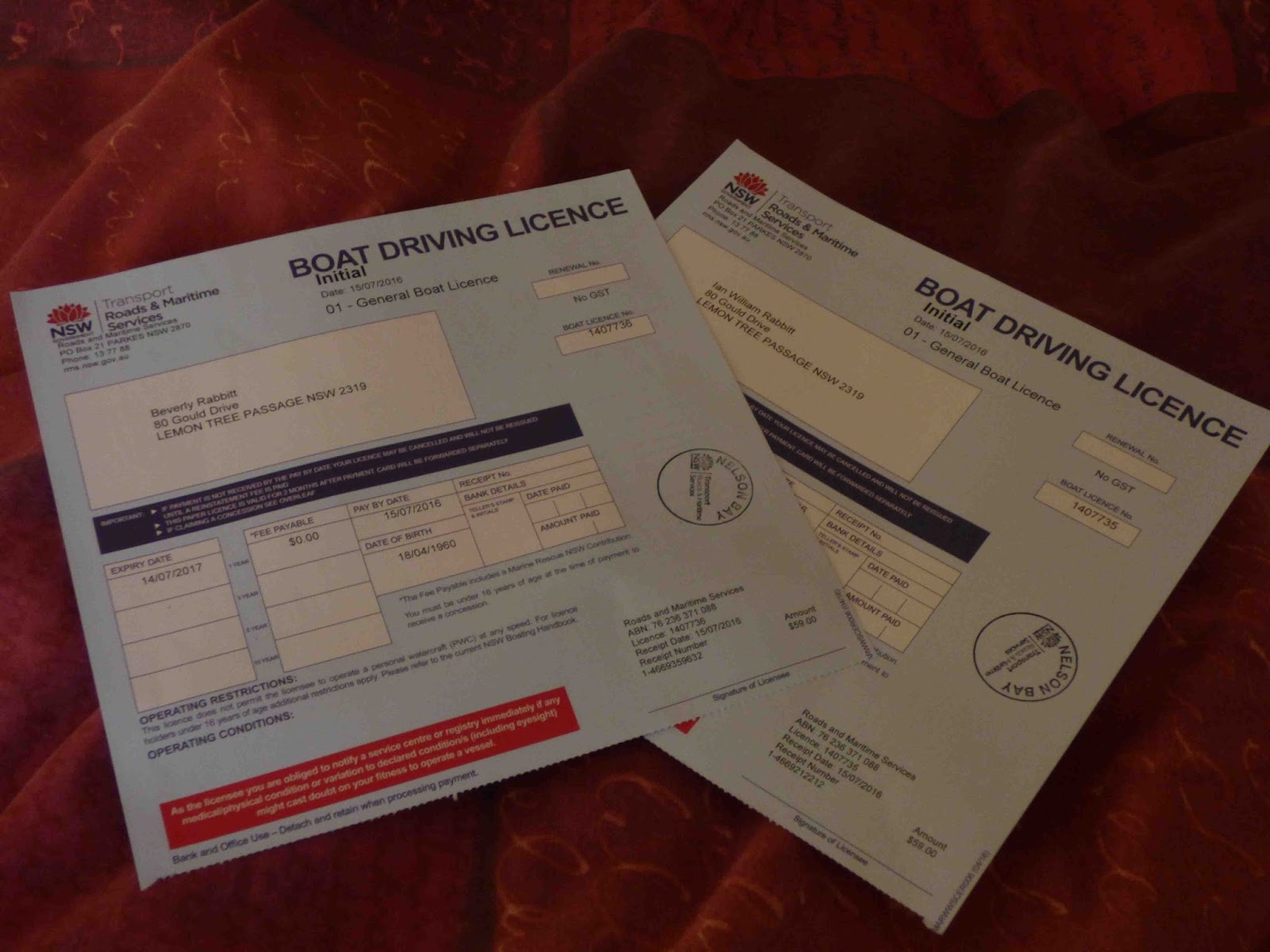 Rabbitts On The Road