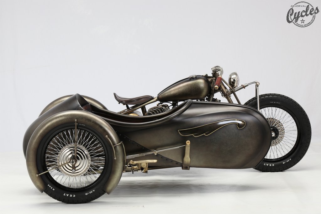 avecdesyeuxplusgrands: Steampunk Sidecar Jamesville Harley 1200 ‘U ...
