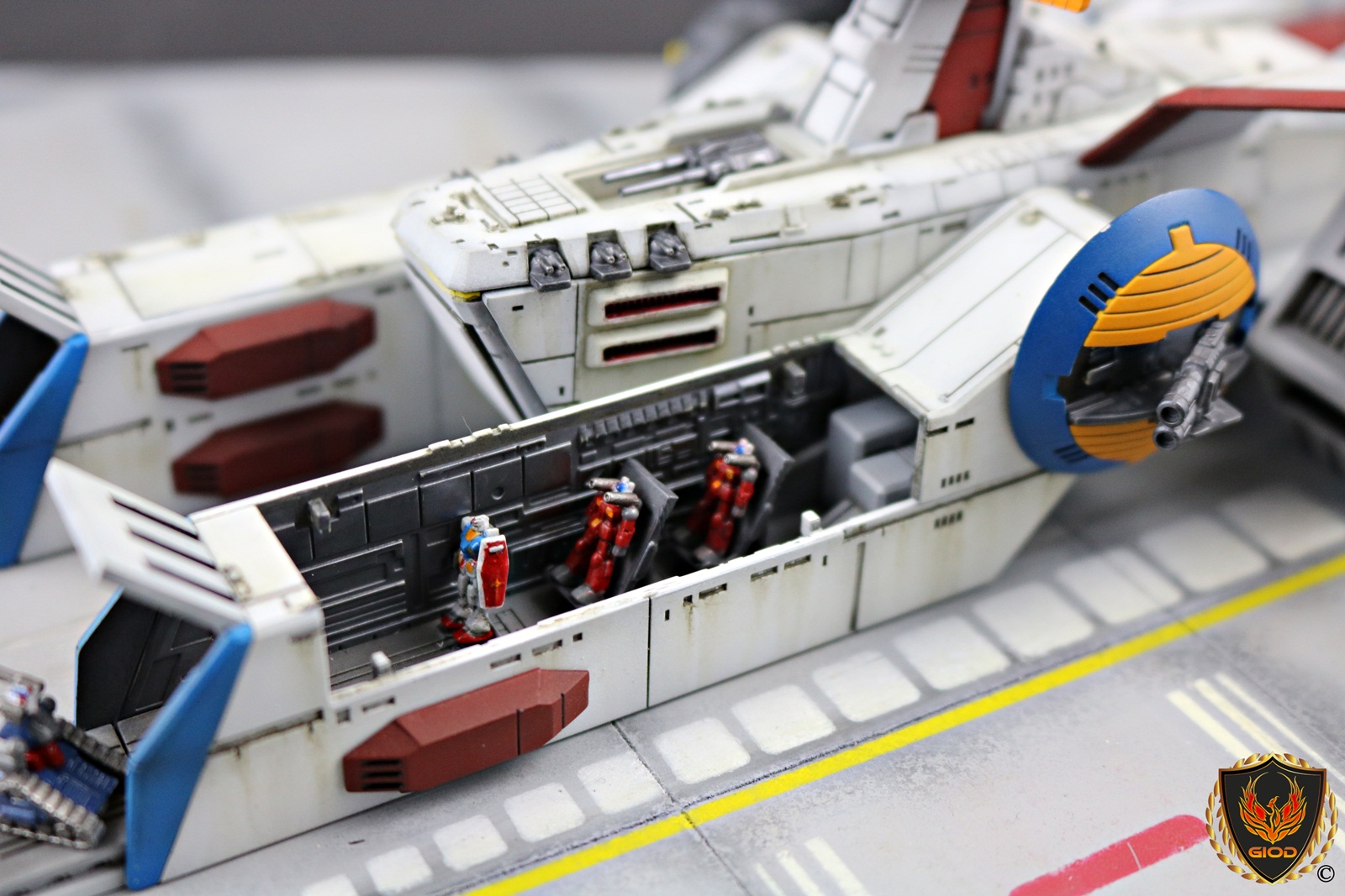 Custom Build: Ex Model 1/1700 SCV-70 White Base