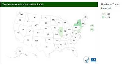 CDC Update On Candida Auris - March 2017 - FluTrackers News and Information