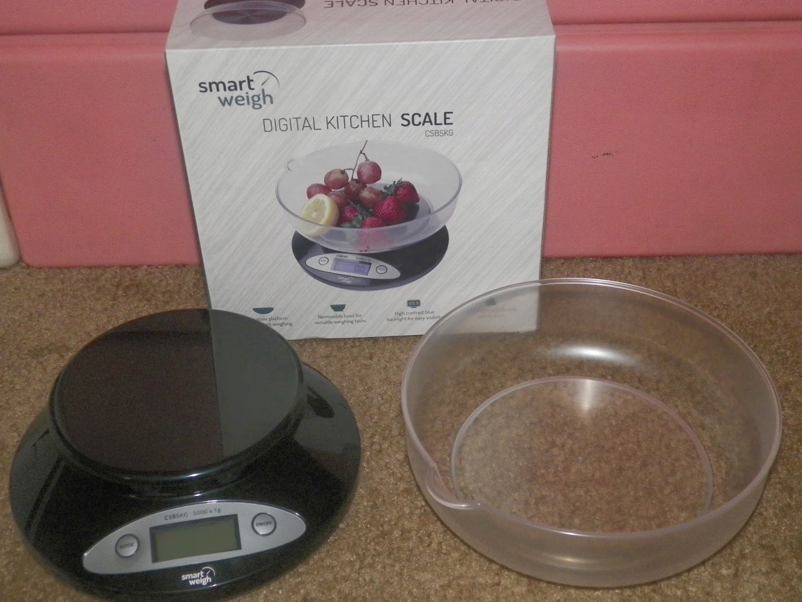 mygreatfinds: Precision Digital Kitchen Scale with Removable Bowl By ...