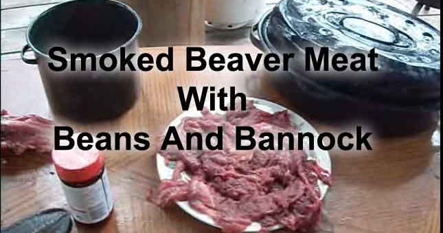 Mountain Mann Survival: Smoked Beaver Meat With Beans And Bannock In ...