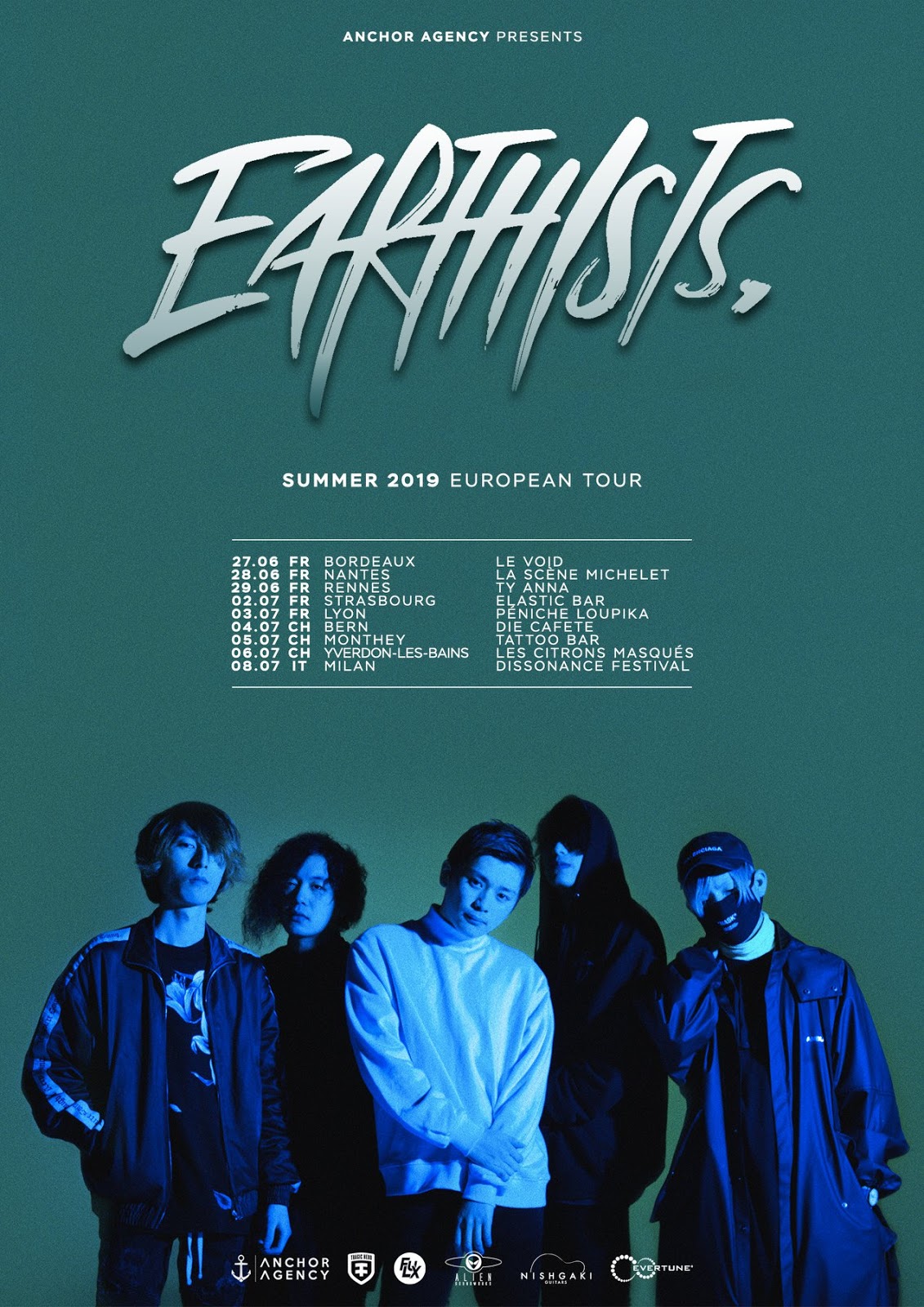EARTHISTS. - Release New Single and Video "Purge Me"