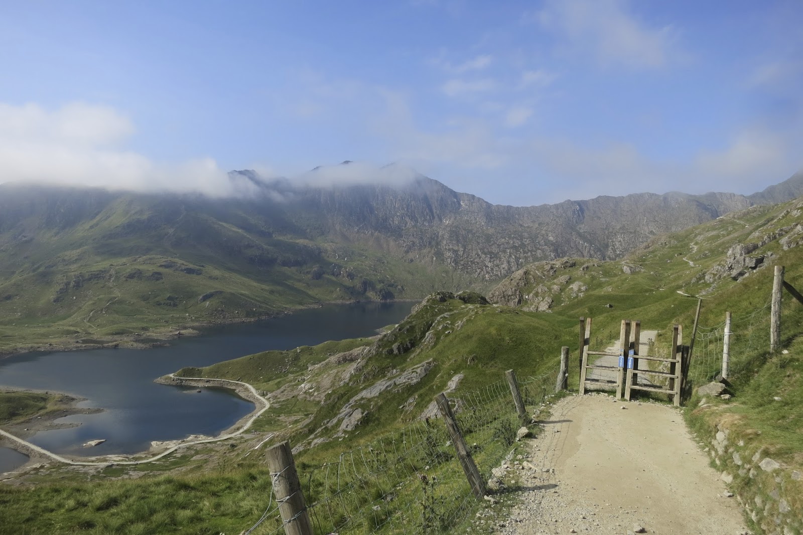 Mount Snowdon Walk via Crib Goch Ridge Route, Snowdonia. The tallest ...