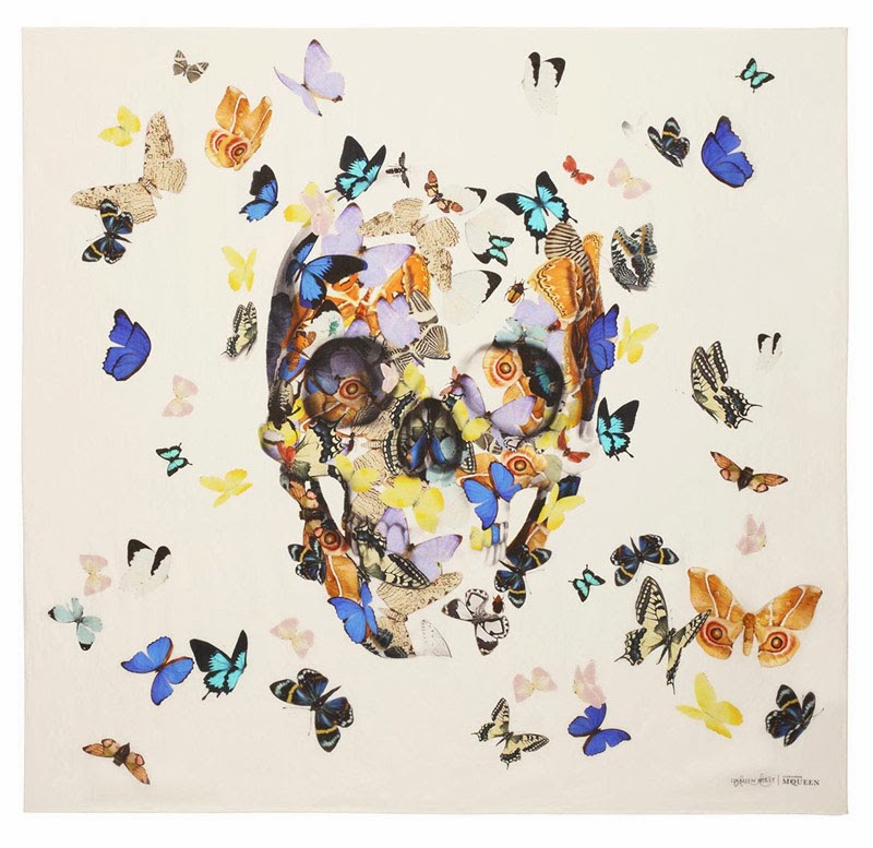 APARTE: SKULLS X BUGS X BUTTERFLIES ALEXANDER MCQUEEN X DAMIEN HIRST ...