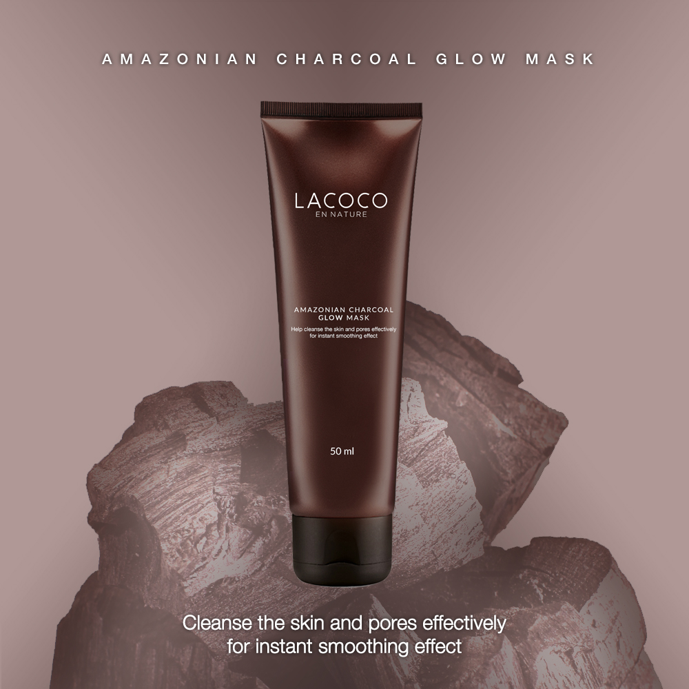 Lacoco Amazonian Charcoal Glow Mask - LACOCO NASA