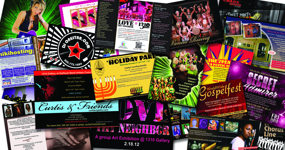 So many flyers: One artists solution to the paper trail | Niki Art Studio