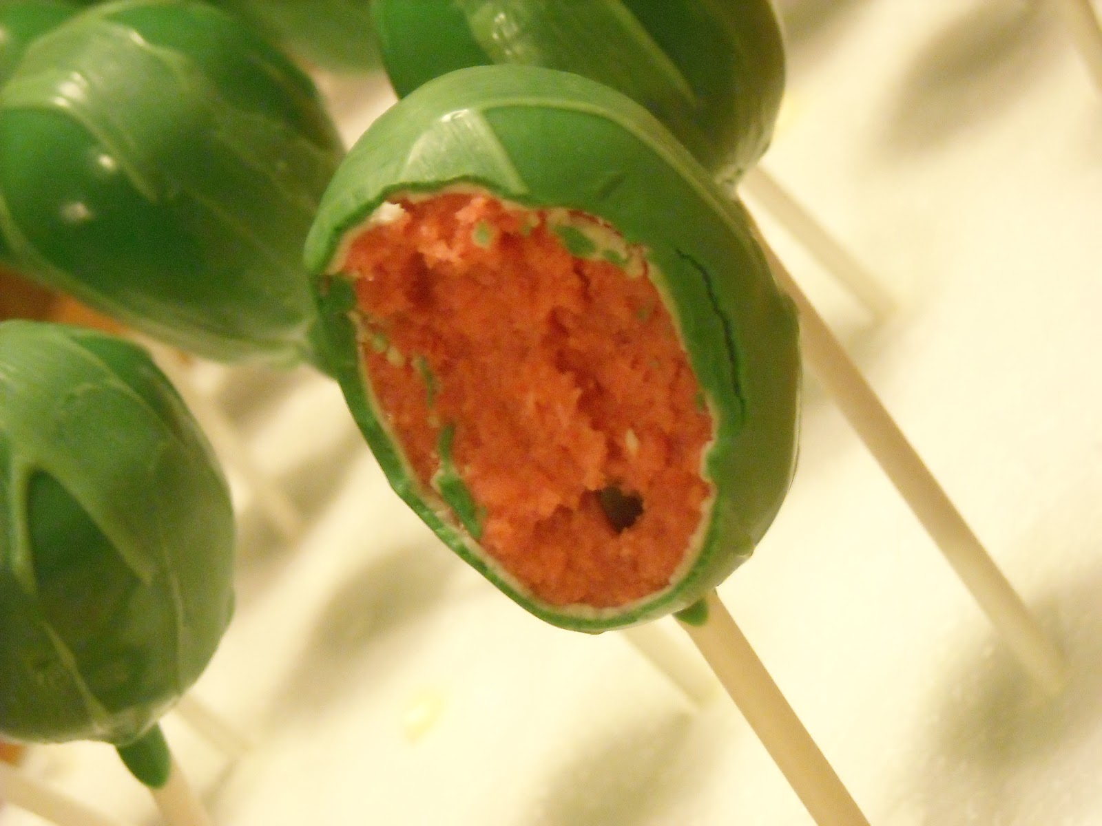 Cute Little Muffins!: Pool Party & Watermelon Cake Pops