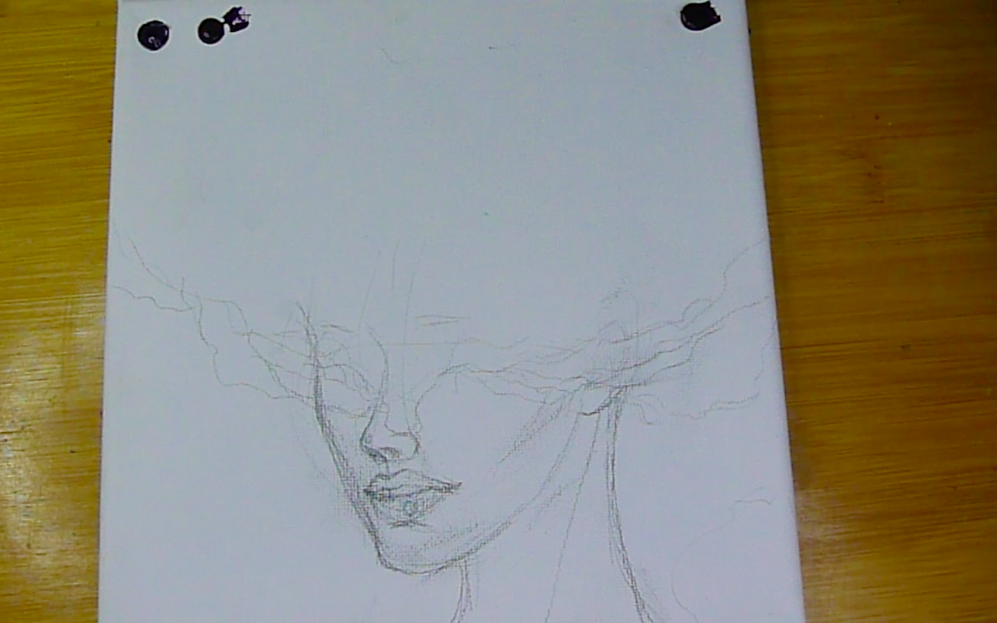 Acrylic Woman under the mist|How to draw step by step tutorial for ...