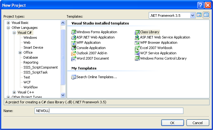 c# sample Coding: Creating C# Class Library (DLL) Using Visual Studio .NET c# sample Coding: Creating C# Class Library (DLL) Using Visual Studio .NET