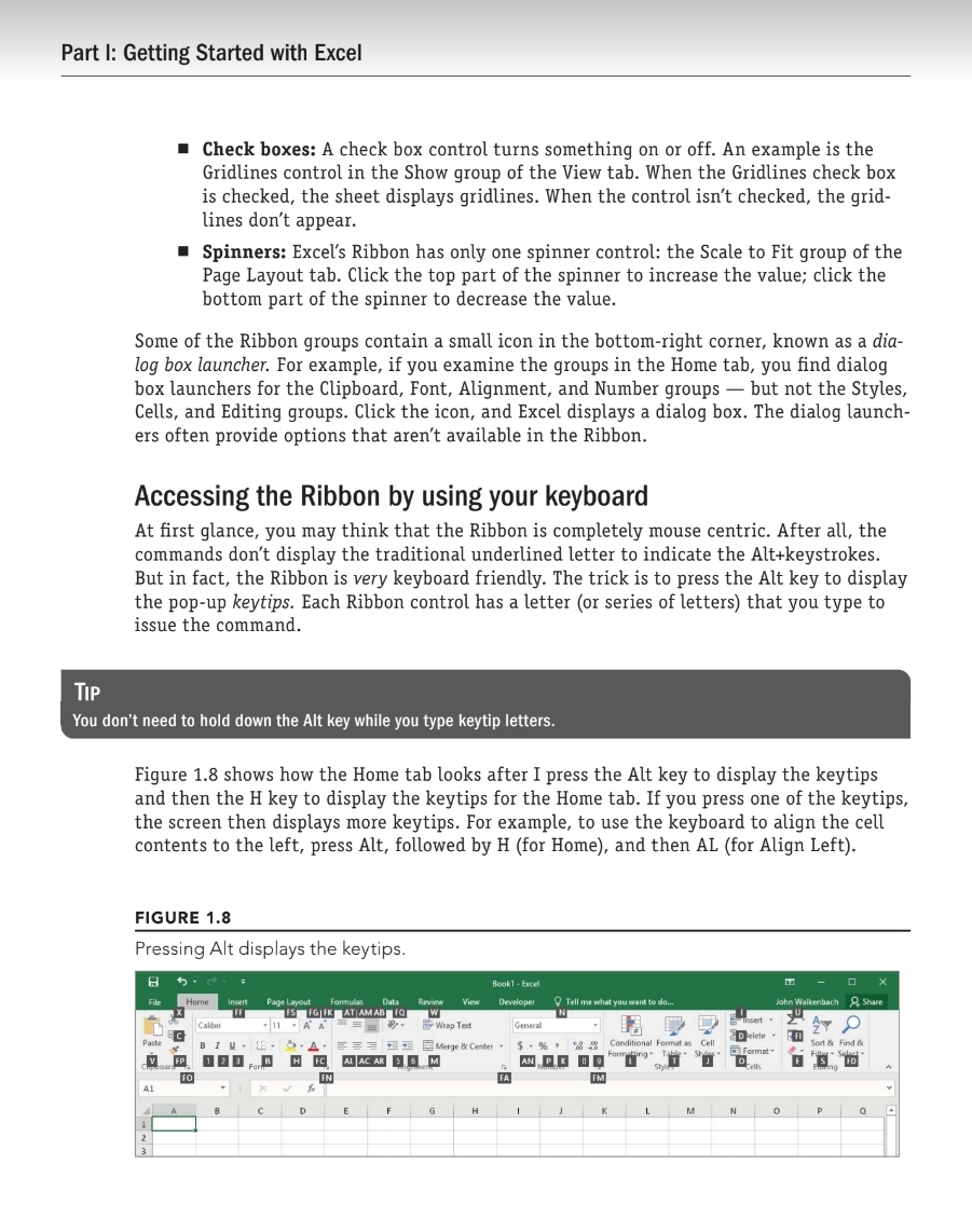 Excel 2016 Bible by John Walkenbach - PDF Free Download - KING OF EXCEL