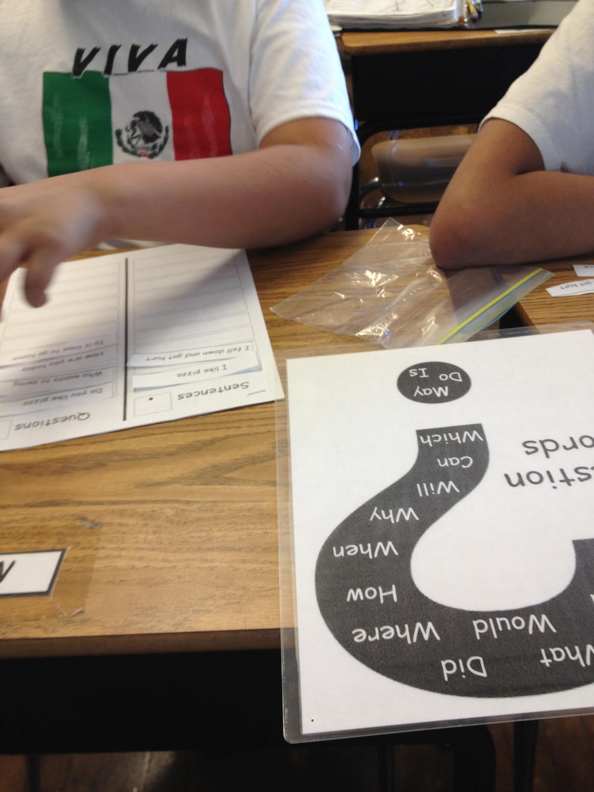 Question Marks vs. Periods - Autism Children