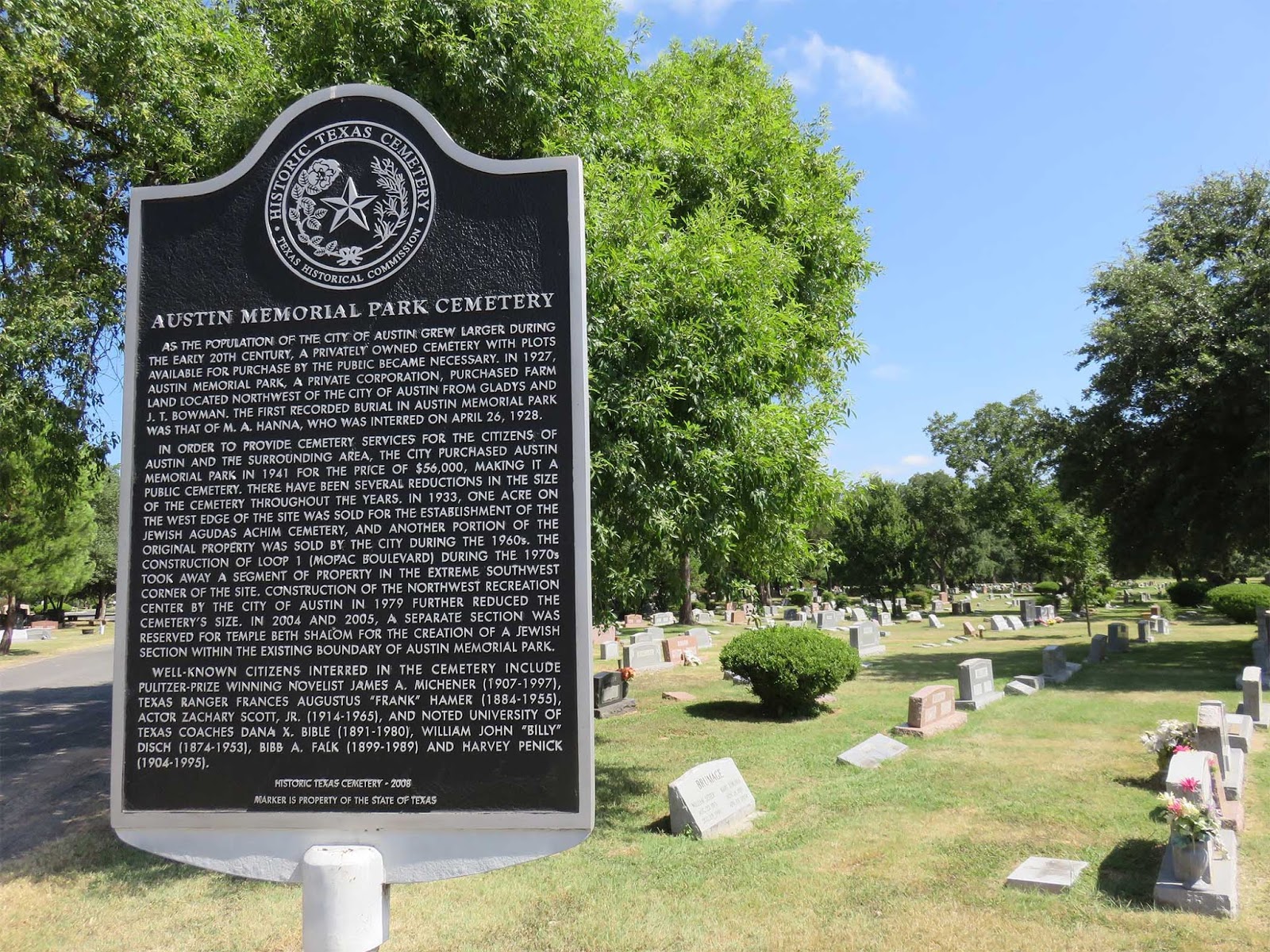 Geographically Yours Cemeteries: June 2017