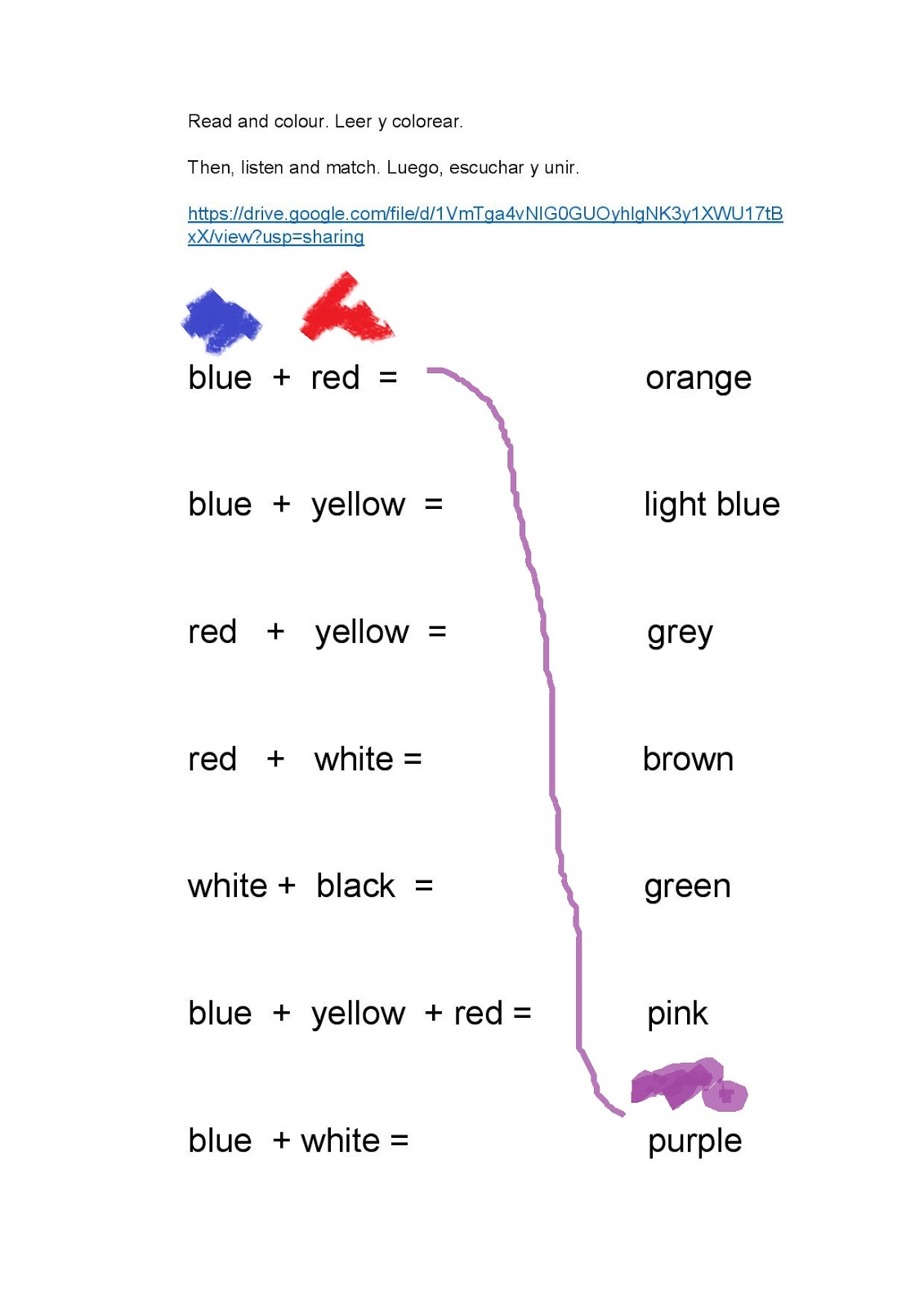 ENS 6 Primaria Digital 2020: NUMBERS and COLOURS!! (Cecilia)