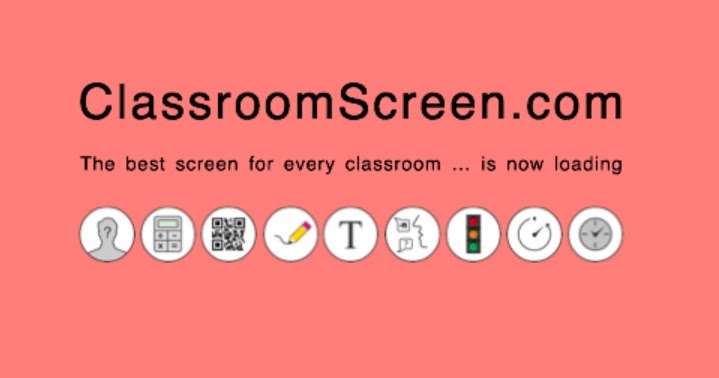 Classroom screen - Asloops