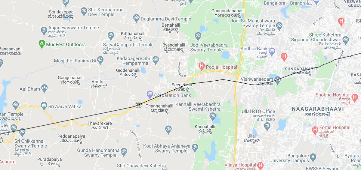 Magadi on the Rail Map